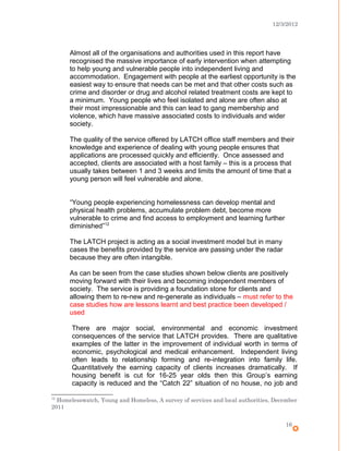 latch version 1 | DOC | Government Support and Welfare | Financial ...