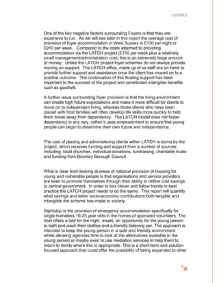 latch version 1 | DOC | Government Support and Welfare | Financial ...