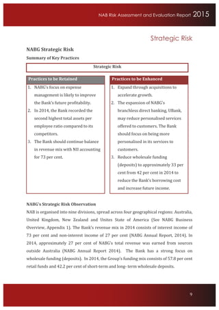 BFF5280_NAB Risk Assessment Report_S2,2015 | PDF