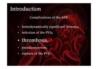 Endovascular_AVF | PDF | First Aid | Injuries