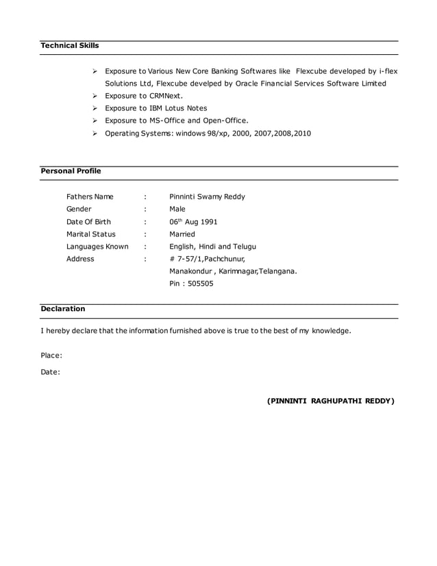 NEW CV RAGHUPATHI REDDY | PDF