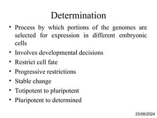 General Concepts of Organism Development | PPT