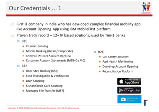 Credentek Products Presentation | PDF