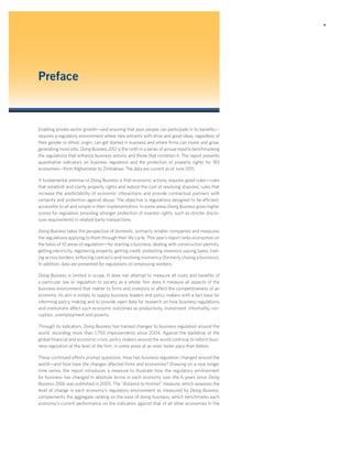 Doing Business beyond borders 2012 | PDF