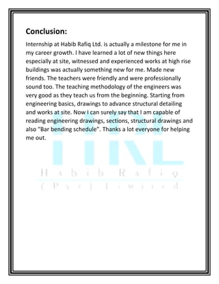 Internship report | PDF | Civil Engineering Industry | Industries