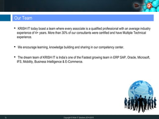 Krish IT Profile | PPT