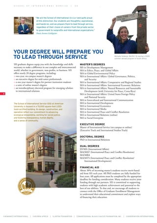 SISGradBrochure2016-17 | PDF