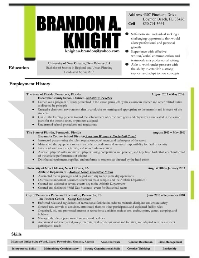 BrandonKnight_Resume | PDF