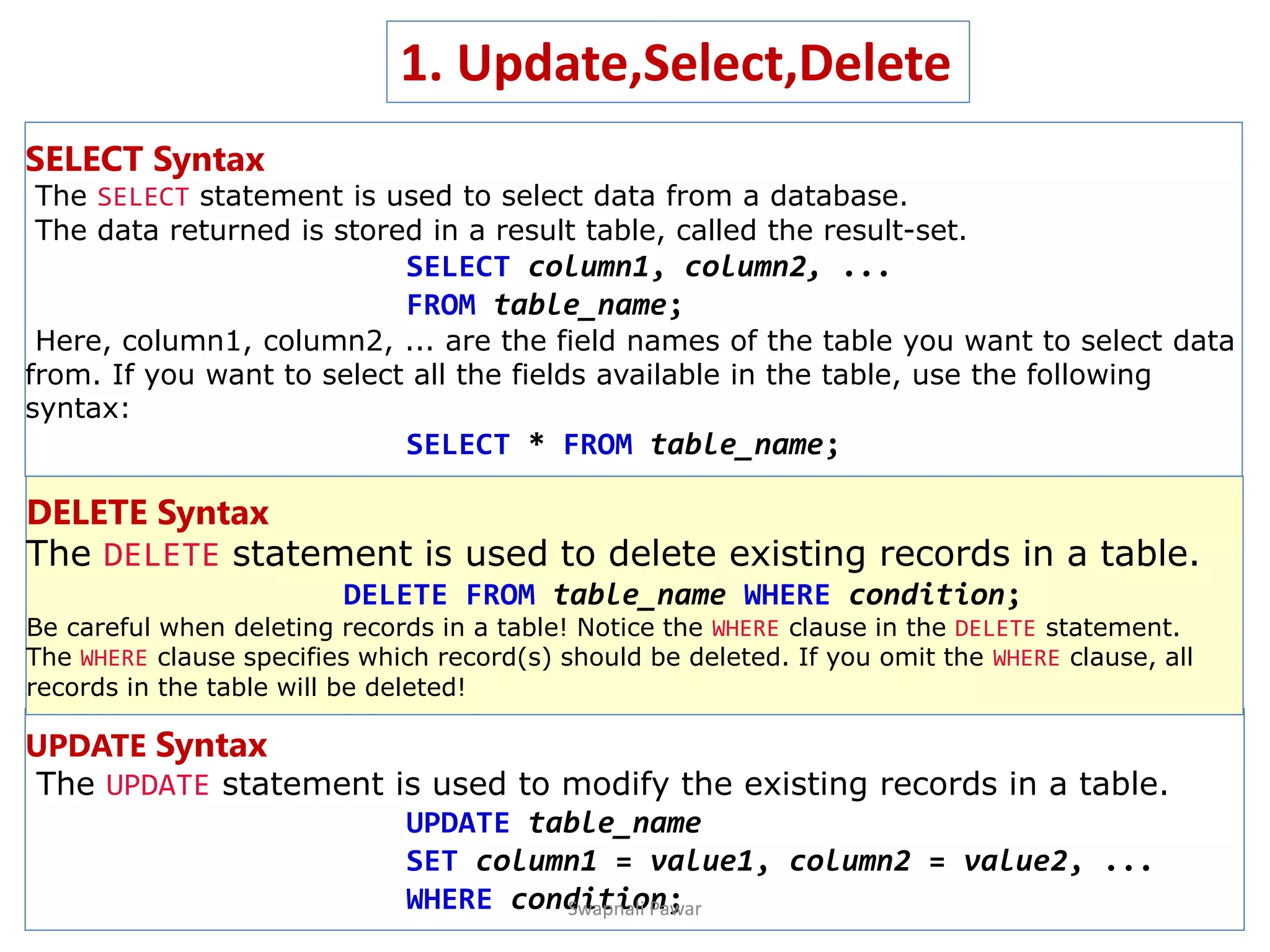 Database Management System 1 | PDF
