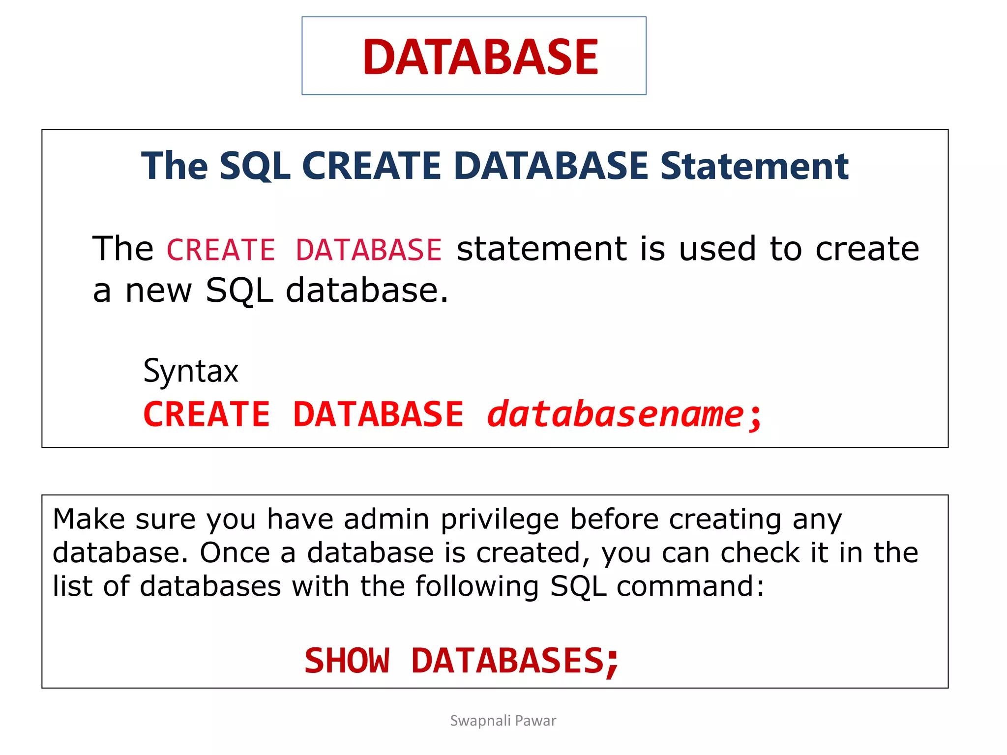Database Management System 1 | PDF