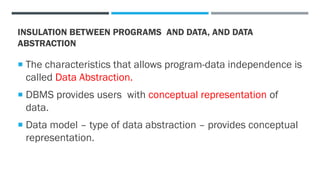 Db2 characteristics of db ms | PPT