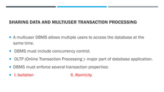 Db2 characteristics of db ms | PPT