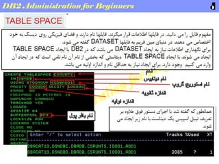 DB2 Basic administration for Beginners | PPT