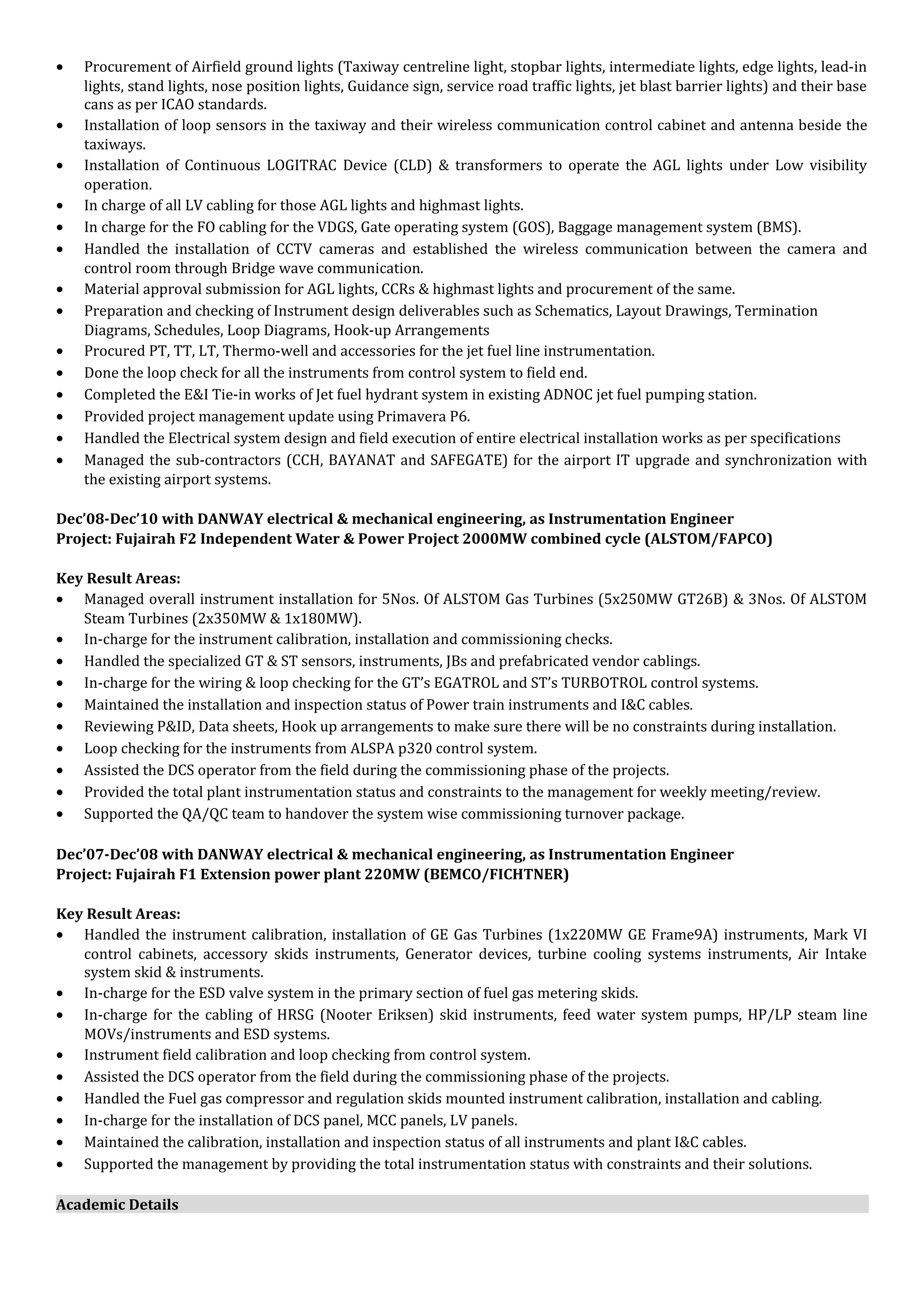 Naveen Curriculum vitae Project manager | DOC