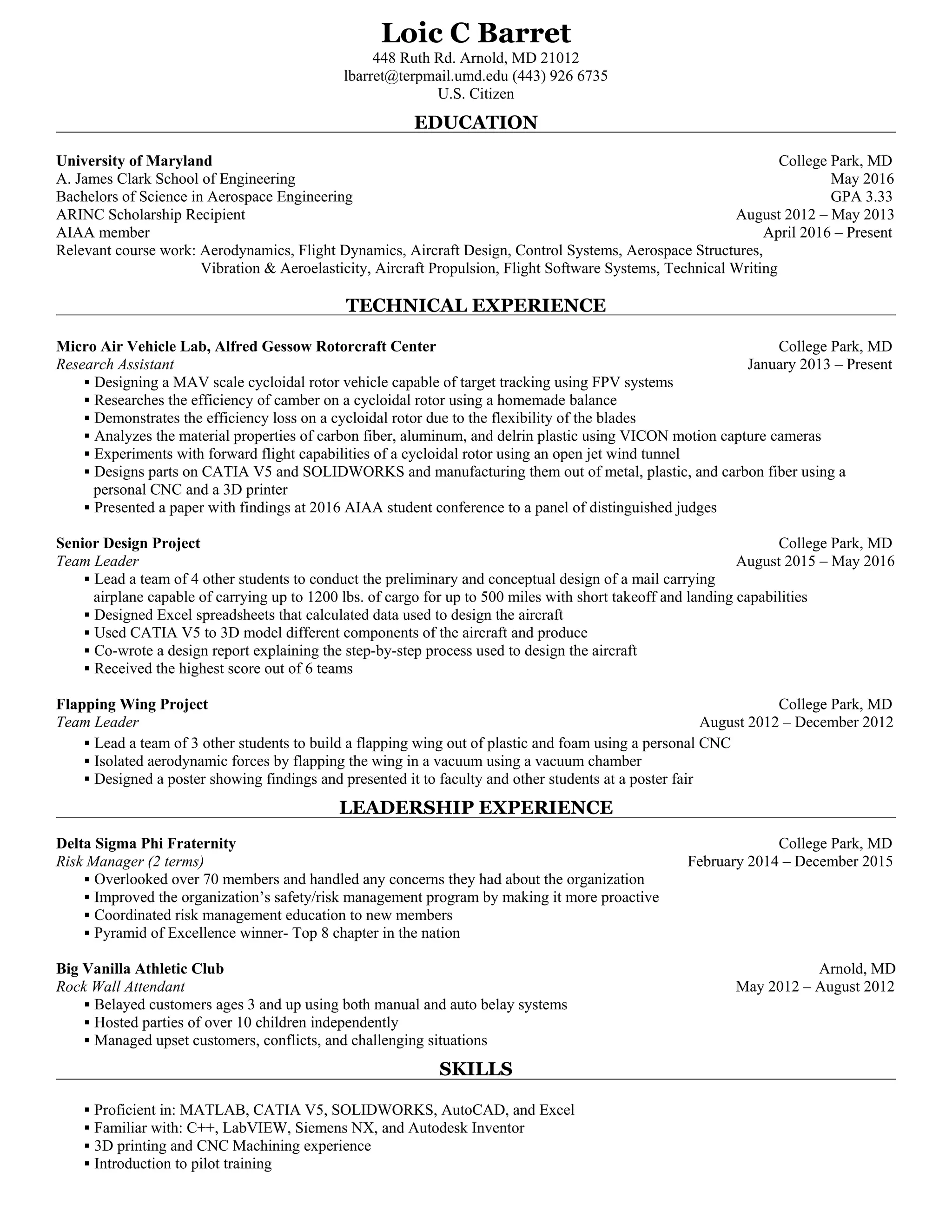 Barret_Resume | PDF