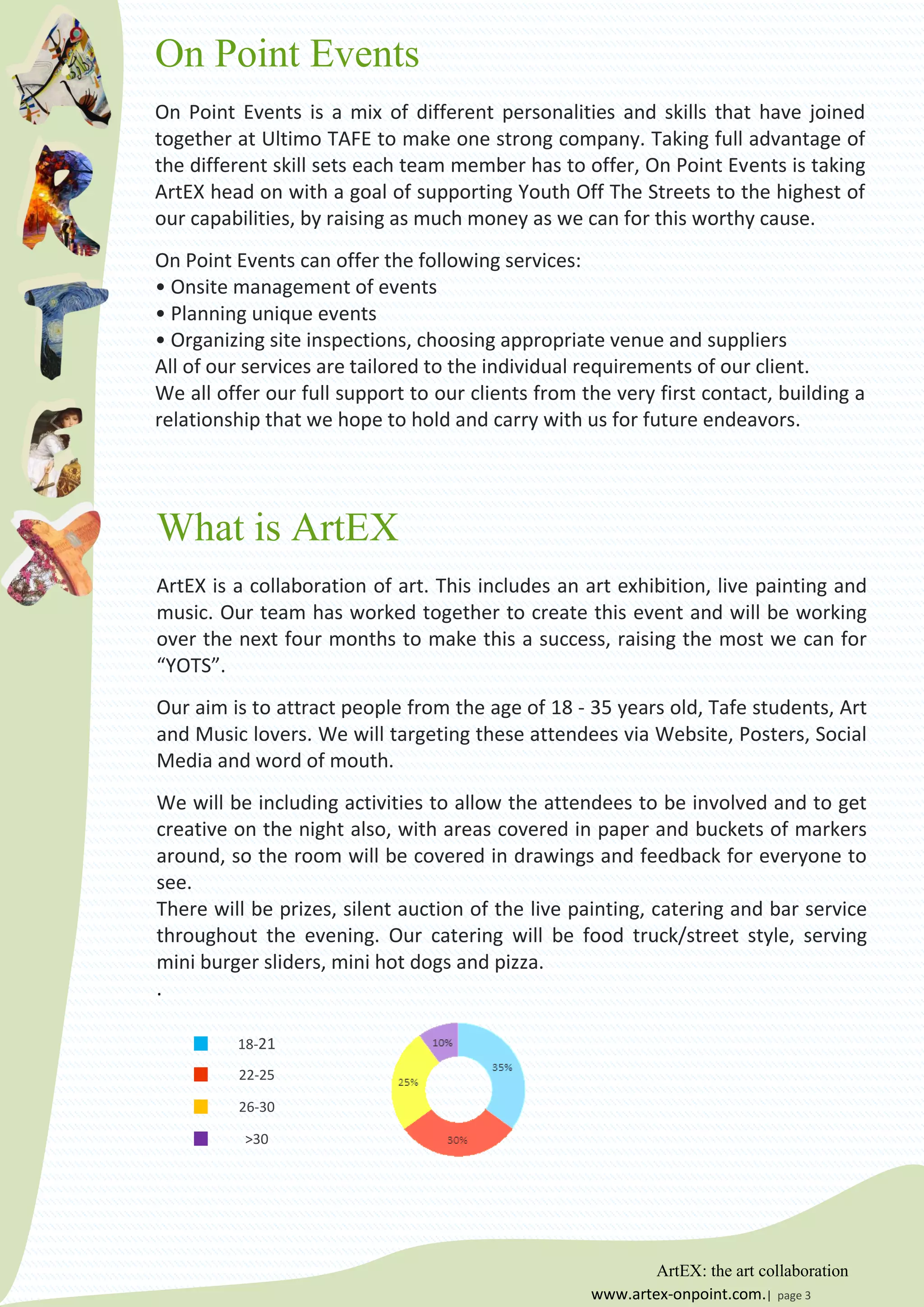 sponsorship proposal final ArtEx | PDF