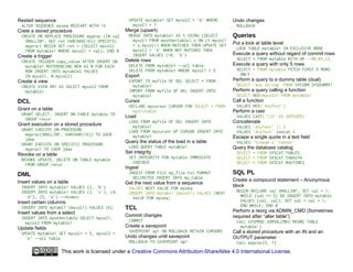 Db2 cheat sheet for development | PPT