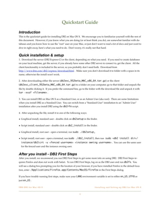 Db2exc guide 952_mac_x86_64 | PDF | Databases | Computer Software and Applications