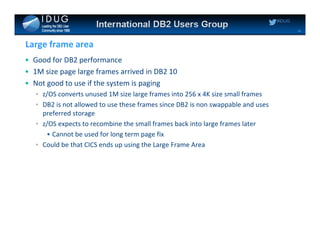 DB2 for z/OS Real Storage Monitoring, Control and Planning | PDF