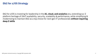 Db2 for z os trends | PDF | Databases | Computer Software and Applications