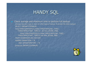 DB2 LUW - Backup and Recovery | PDF