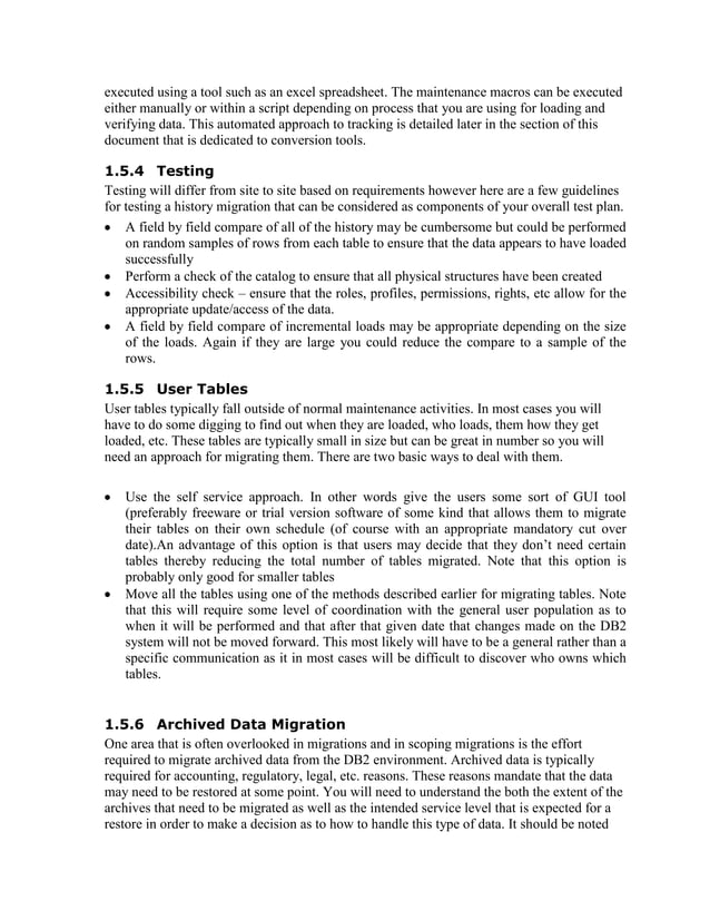 Db2 Migration Tips Tricks And Pitfalls Docx