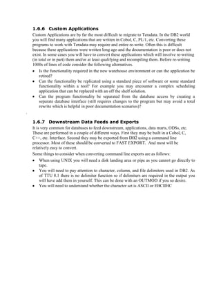 Db2 migration -_tips,_tricks,_and_pitfalls | DOCX