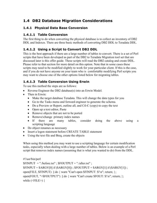 Db2 migration -_tips,_tricks,_and_pitfalls | DOCX