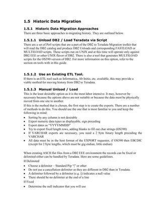 Db2 migration -_tips,_tricks,_and_pitfalls | DOCX