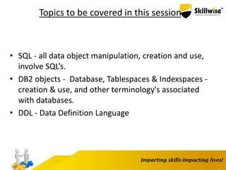 DB2 on Mainframe | PPTX