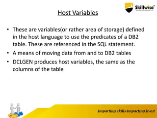 DB2 on Mainframe | PPTX