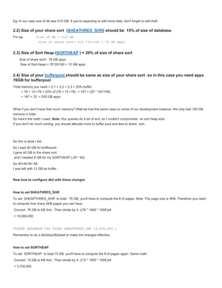 Db2 performance tuning for dummies | PDF