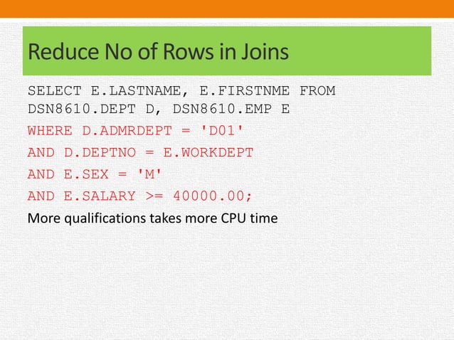 DB2 SQL-Part-1 | PPT