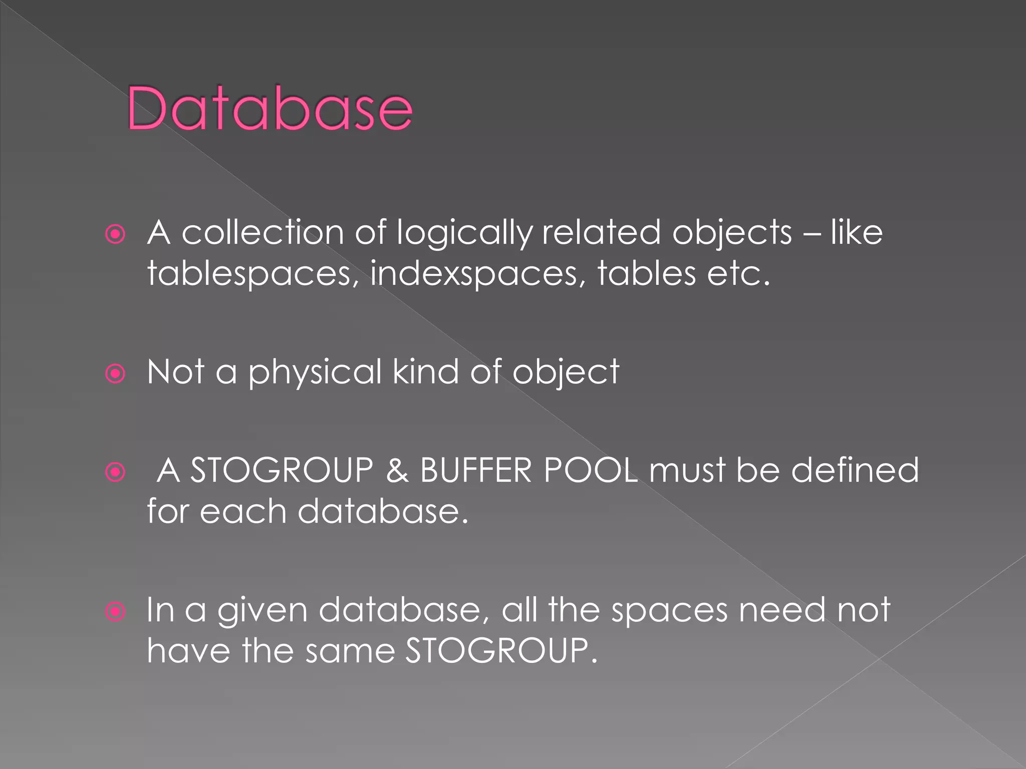 IBM DB2 for z/OS Administration Basics | PDF