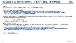 Db2 v11.5.4 高可用性構成 & HADR 構成パターンご紹介 | PDF