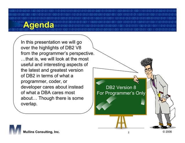 DB2 V8 - For Developers Only | PPT