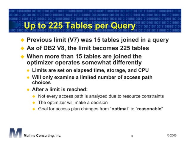 DB2 V8 - For Developers Only | PPT