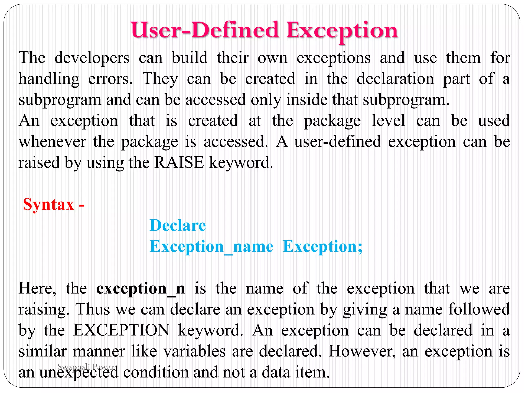 Exception Handling | PDF