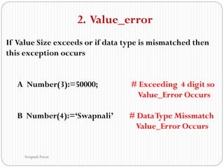 Exception Handling | PDF