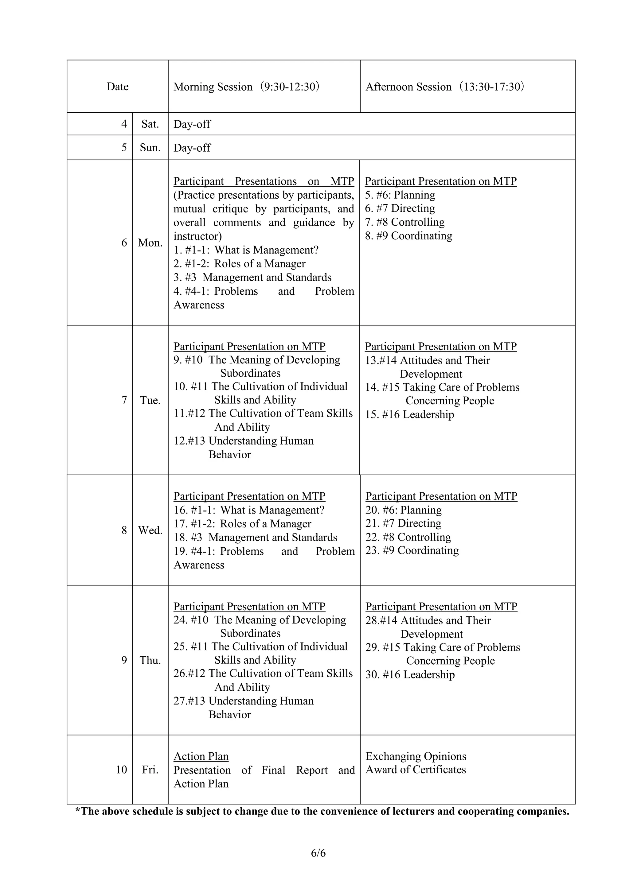 ProgramNotification | PDF