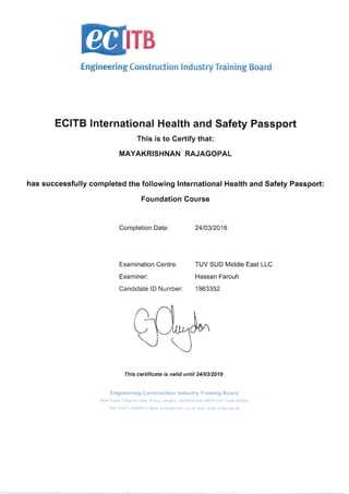 ECITB.PDF | Construction Industry | Industries