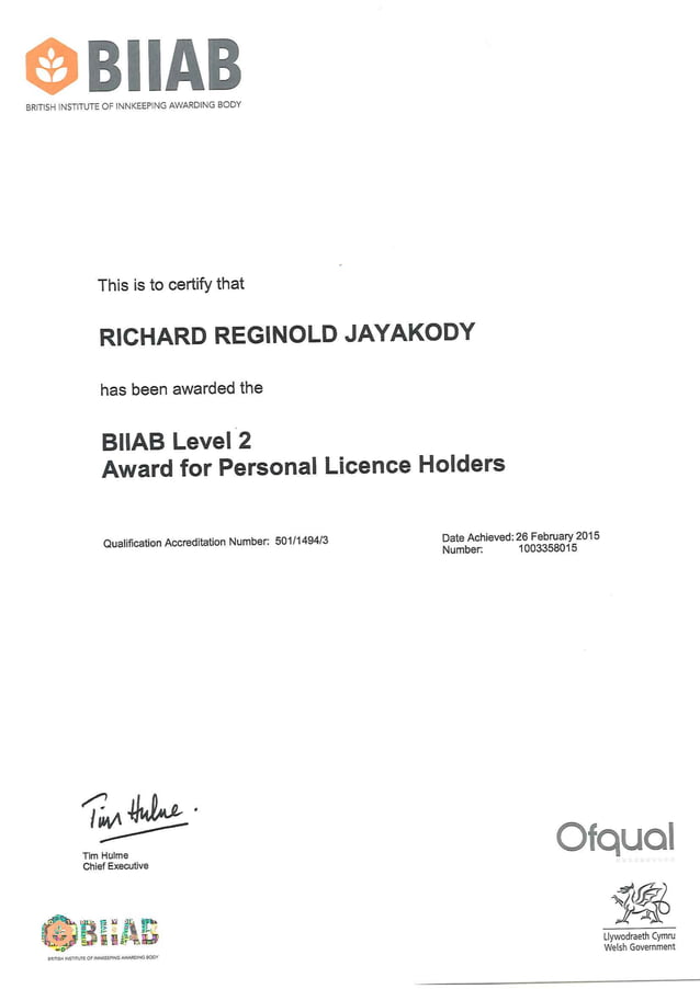 BIIAB Level 2 | PDF
