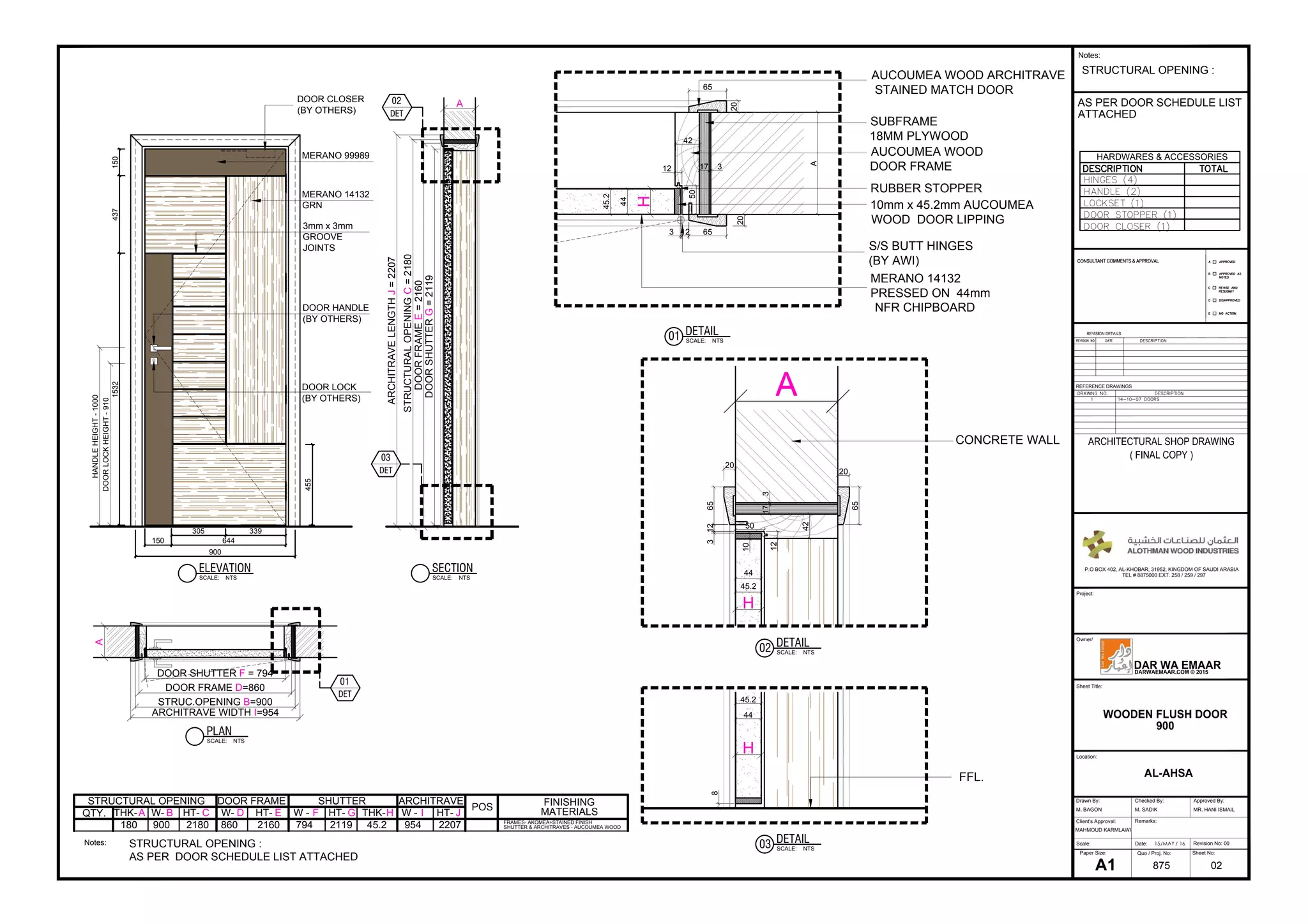875-AL AHSA DOOR 900-Layout1 | PDF