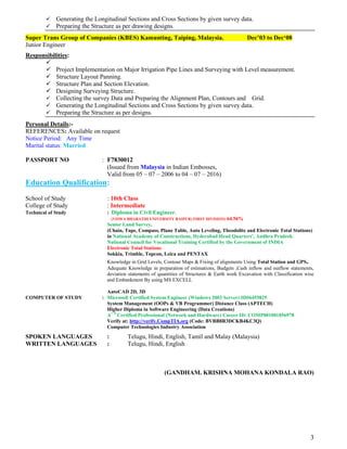 gandham2910@yahoo.co.inCIVIL Site Manager | PDF | Civil Engineering Industry | Industries