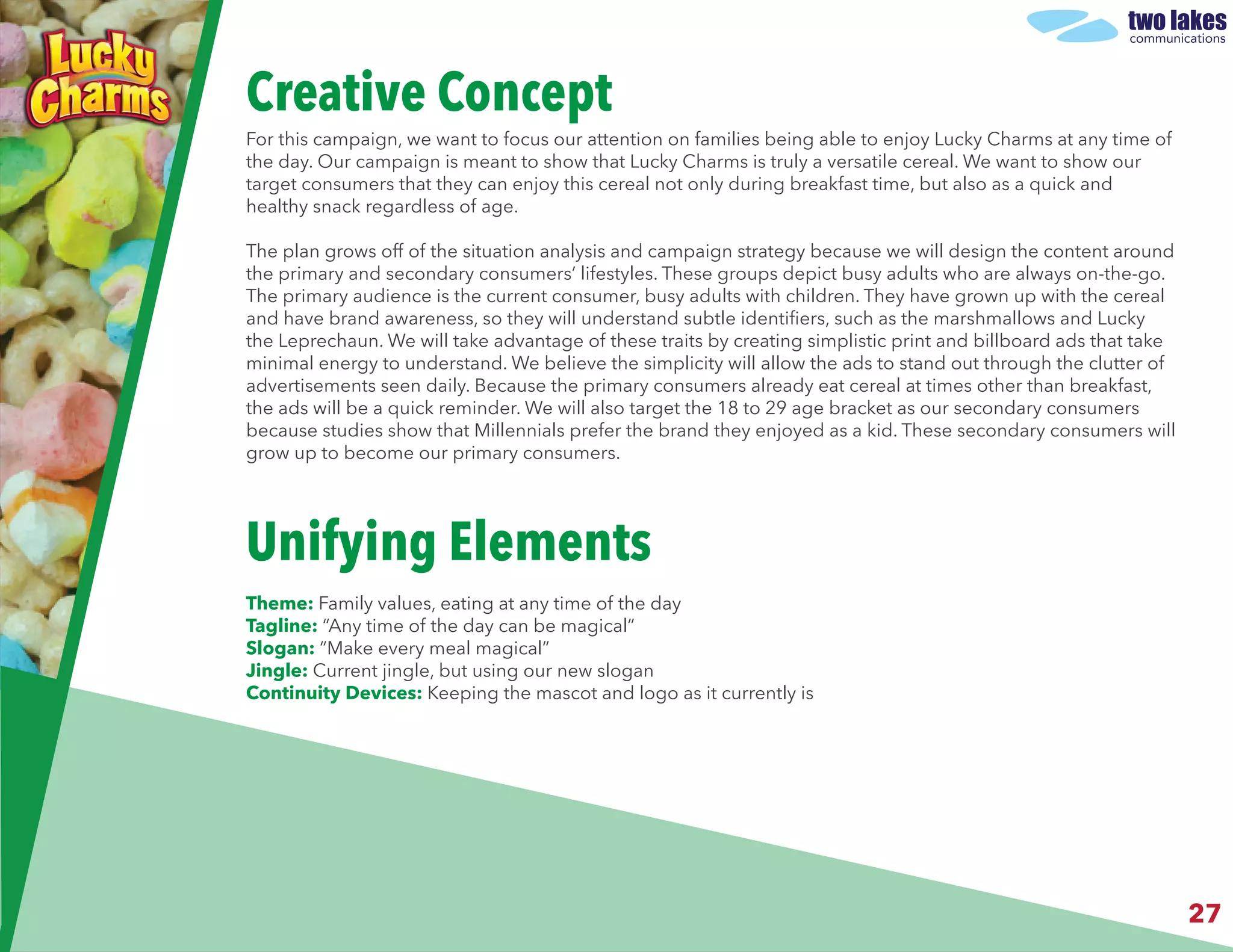 Lucky Charms Campaign Book | PDF