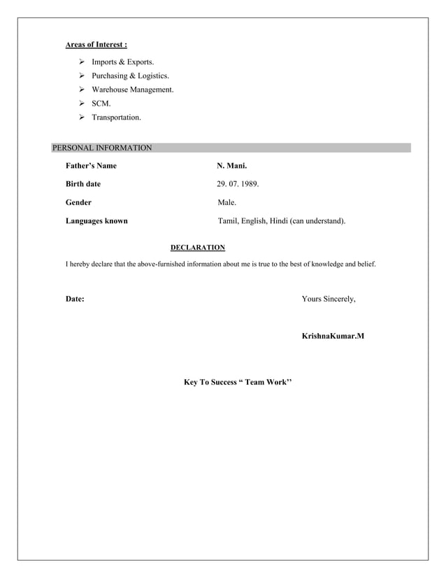 Krish TPT RESUME | PDF
