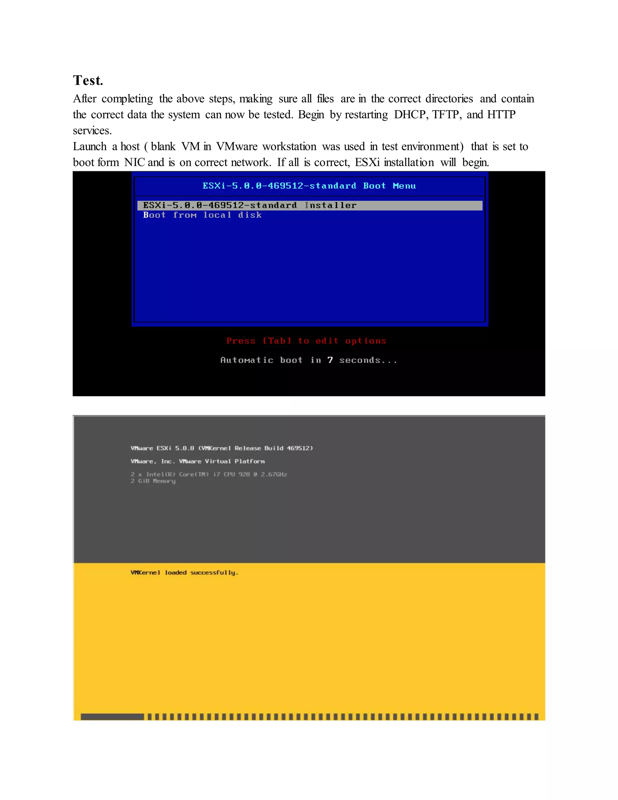ESXi PXE Server-Instructions/Documentation | DOCX