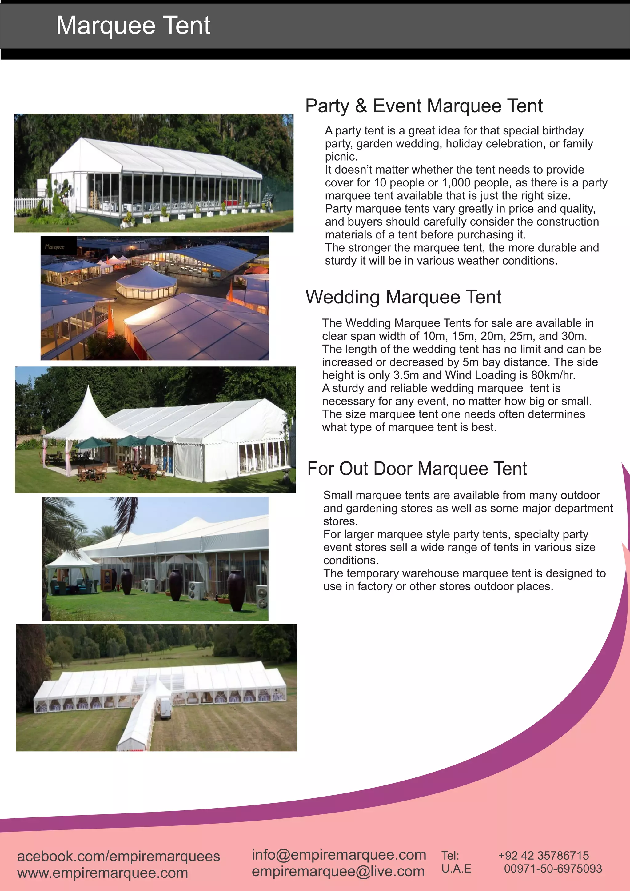 Empire marquee catalog | PDF
