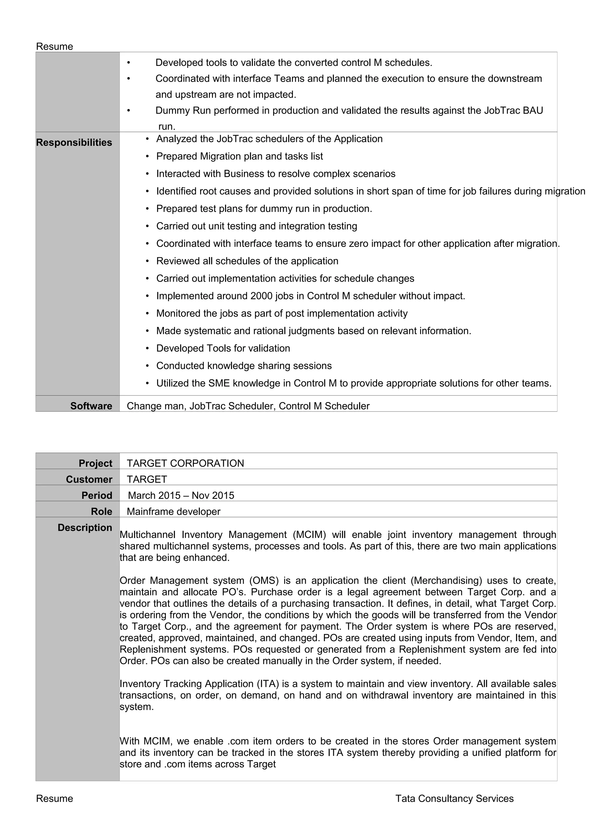 Asha Jacob_Resume | DOC | Operating Systems | Computer Software and ...