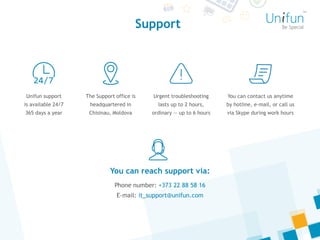 UNIFUN - Company Profile - EN - V15 | PDF